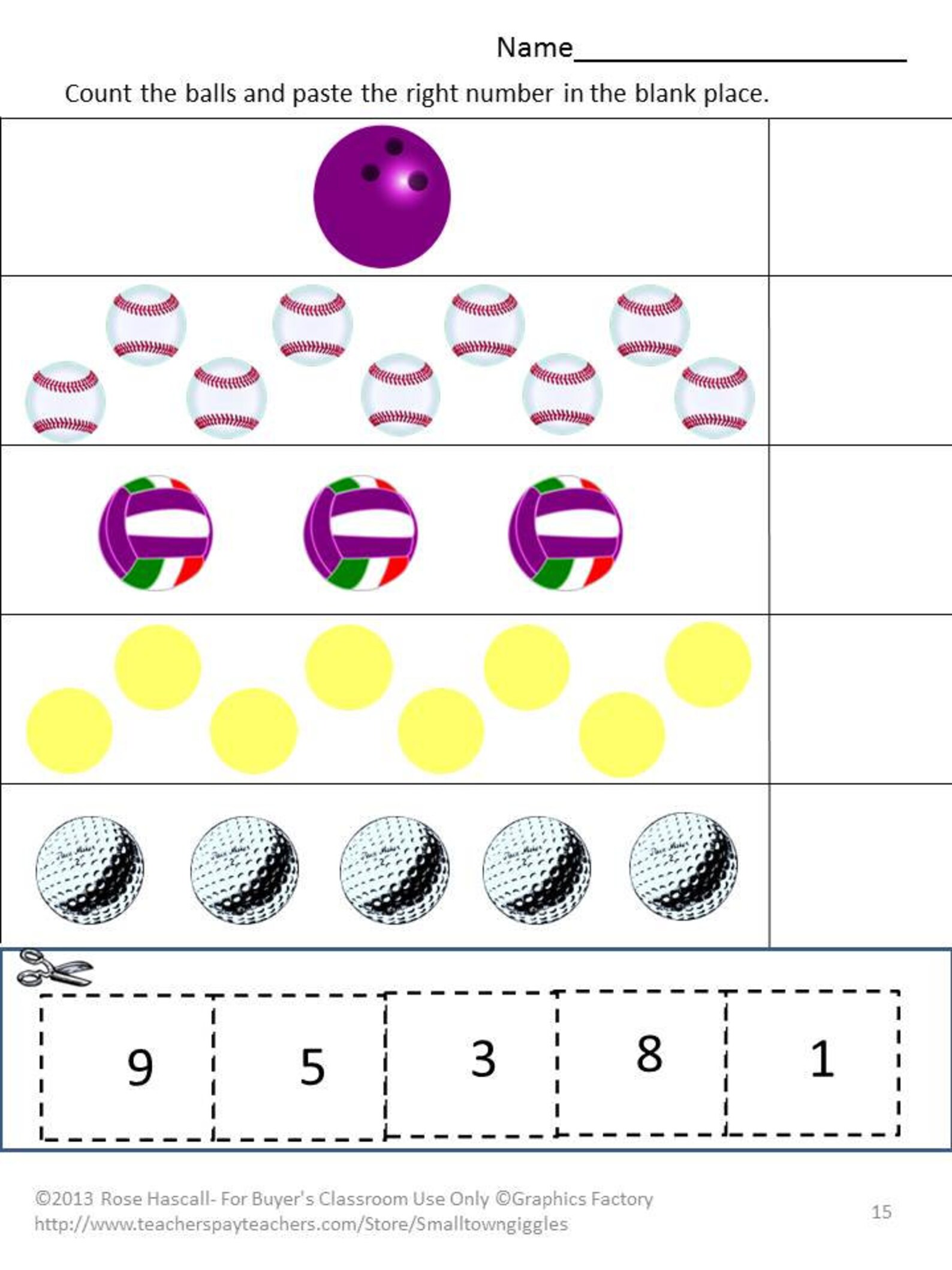 What is Your Favorite Sport Math Literacy Cut Paste Distance Learning ...