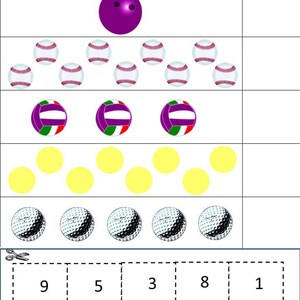 What is Your Favorite Sport Math Literacy Cut Paste Distance Learning ...
