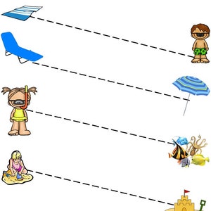 Summer Fun Tracing Activities Digital Download, Printable Worksheets ...