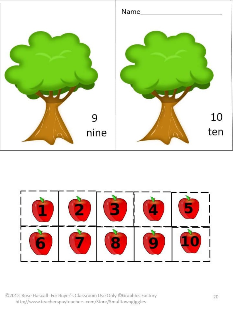 Teaching Materials, Instant Printable, Back to School, Home School, an ...