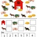 Farm Animals Kindergarten Special Education Autism Cut and Paste Fine ...