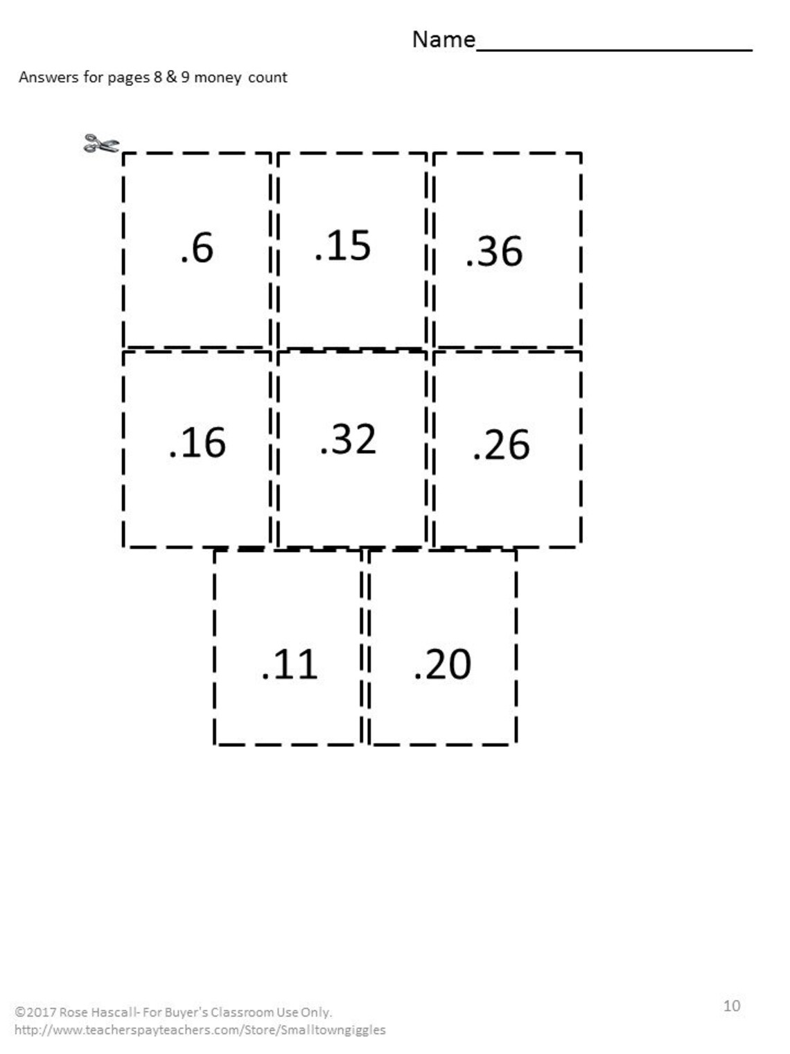 Coins Money Activities Counting Coins Identifying Coins Special ...