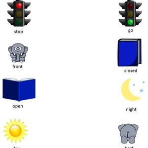 Big, Small, Short, Tall and More, NO PREP Math Center Worksheets ...