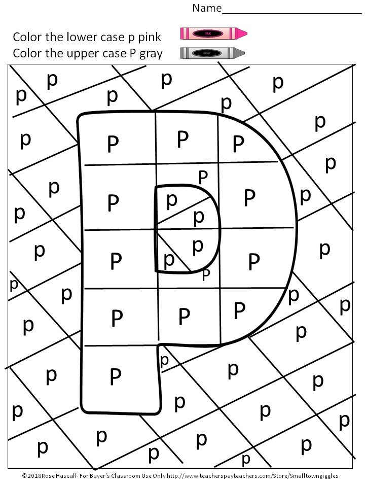 Special Education ABC Color by Code, Preschool, Kindergarten, Autism ...