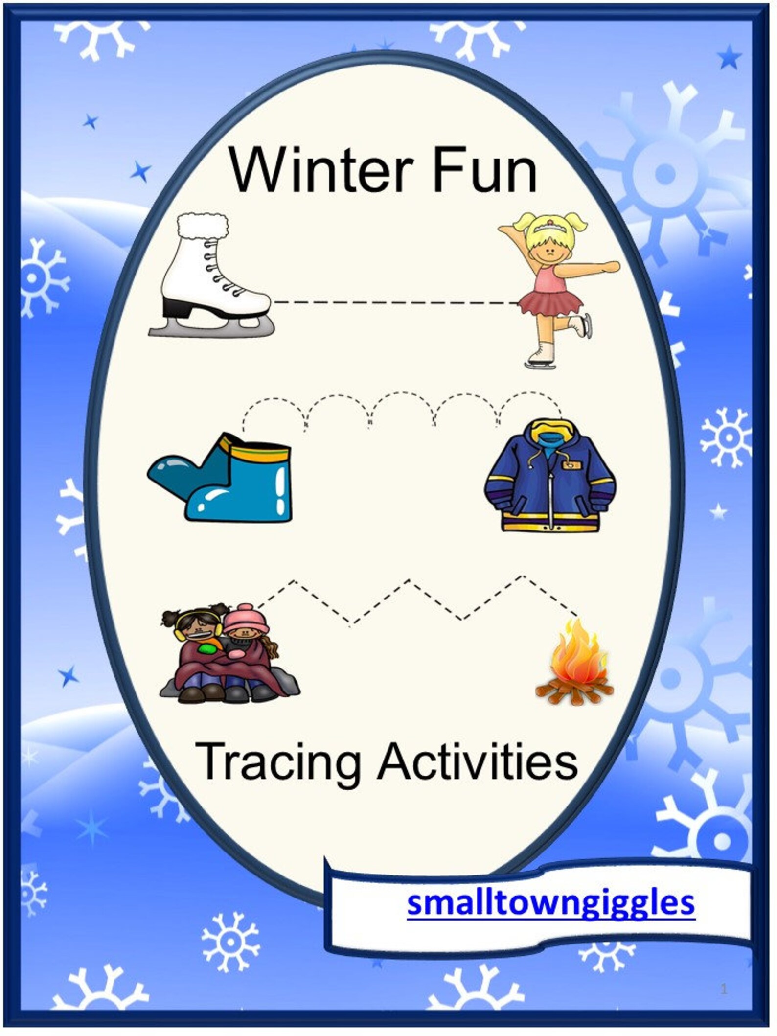 Winter Fun, Winter Olympics, Tracing Activities, Fine Motor Skills ...
