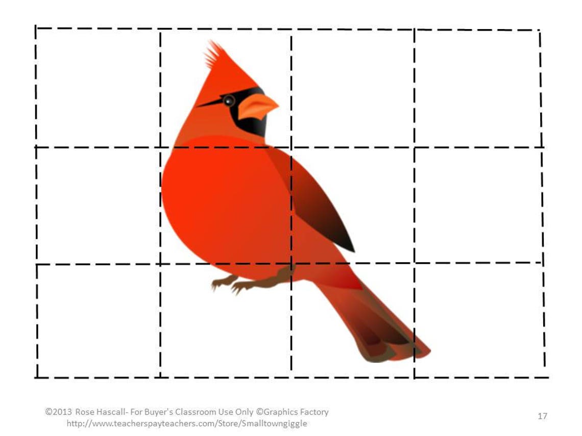 Brown Bear Brown Bear Cut and Paste Puzzles Special Education Preschool ...