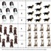 Dogs and Cats Count to 20 Count and Clip Cards, Printable Task Card ...