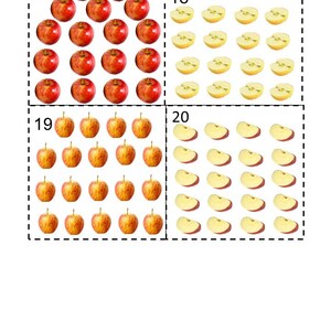 Apple Counting Interactive Cut and Paste Flip Book Special Education ...