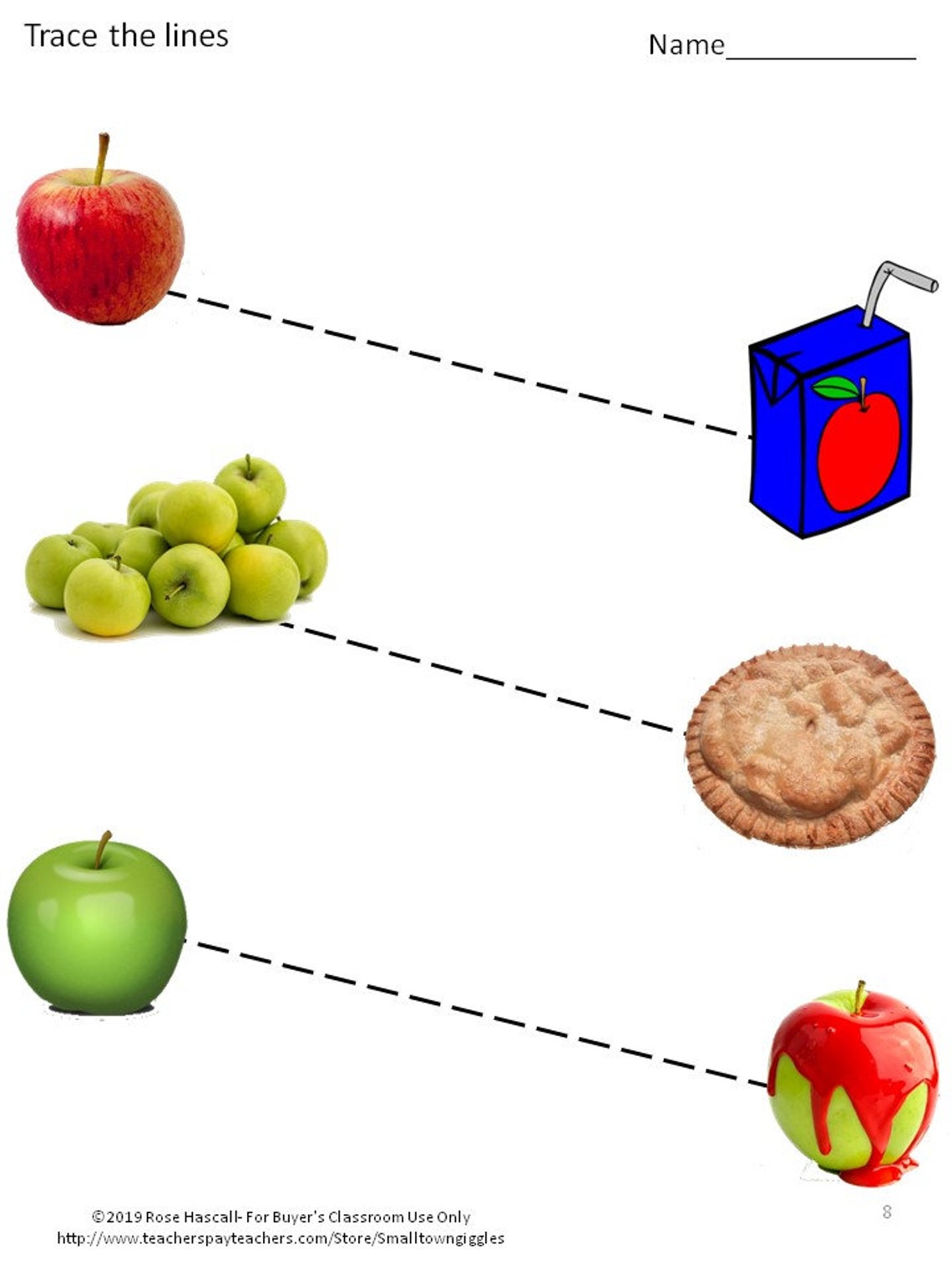 Fall Fine Motor Skill Activities, Tracing Worksheets, Special Education ...