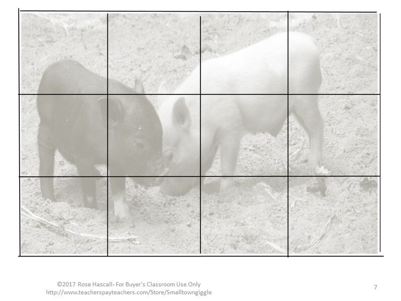 Teaching Materials, Farm Animals, Cut and Paste, Printable Puzzles ...