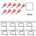 Number Tracing 1-10, Numbers Cut and Paste Worksheets,kindergarten ...