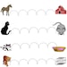 Animals Tracing Lines Worksheets Internet Activities P-K,K, Special ...