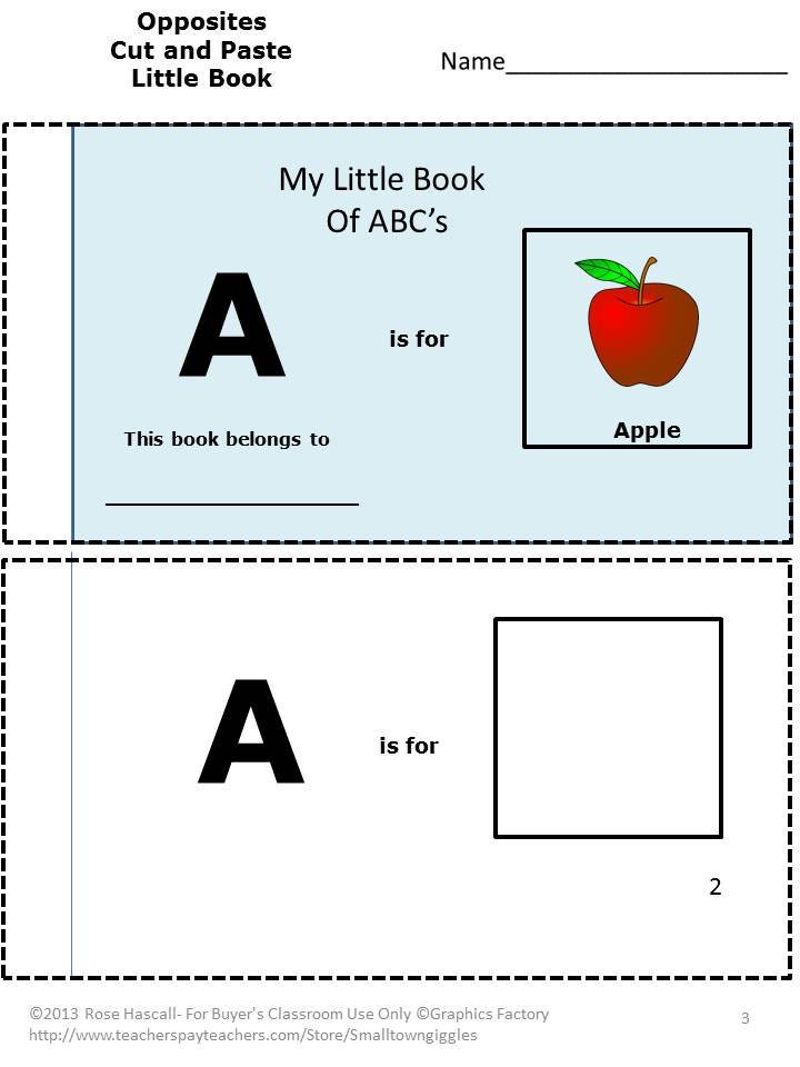 Distance Learning ABC Picture Book Alphabet Book Preschool - Etsy