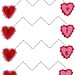 Valentine's Day Tracing Activities, Digital Download, Printable, Fine ...