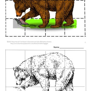 Zoo Animal Puzzles, Cut and Paste, Cut and Paste Puzzles, Printables ...