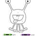 Monster Color by Number, Color Recognition, Number Recognition, Fine ...