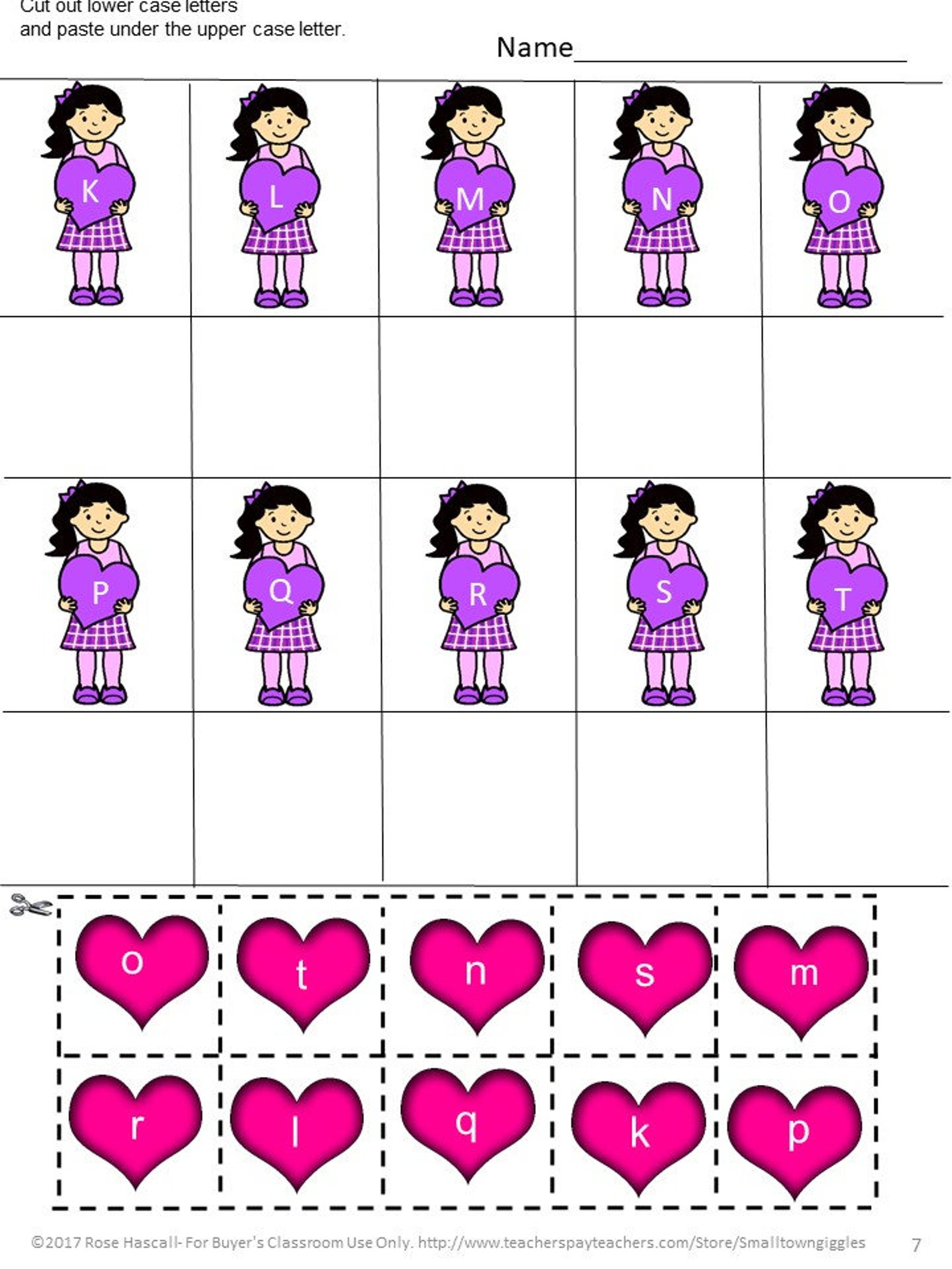 February Math and Literacy Cut and Paste Unit Preschool - Etsy