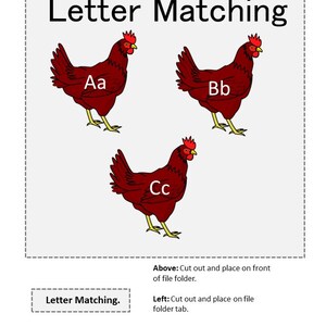 Preschool File Folder Games, Farm Animals Printables, Digital Download ...