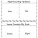 Apple Counting Interactive Cut and Paste Flip Book Special Education ...