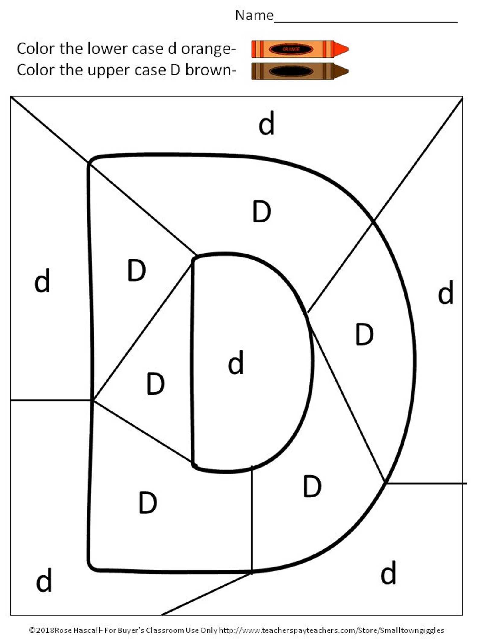 Special Education ABC Color by Code, Preschool, Kindergarten, Autism ...