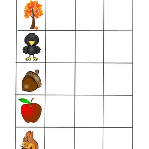 Fall Activities Sorting Printable Special Education Math Fine Motor ...