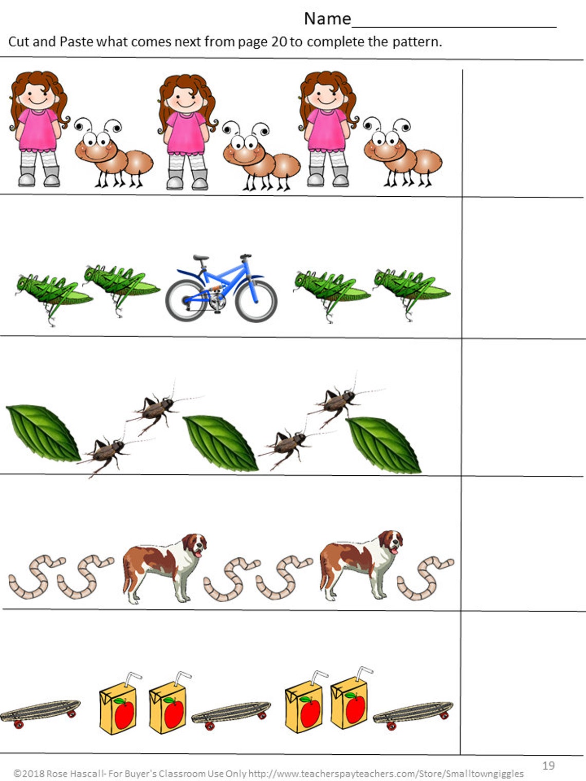 Hanks Big Day Story of a Bug Book Study Digital Download - Etsy