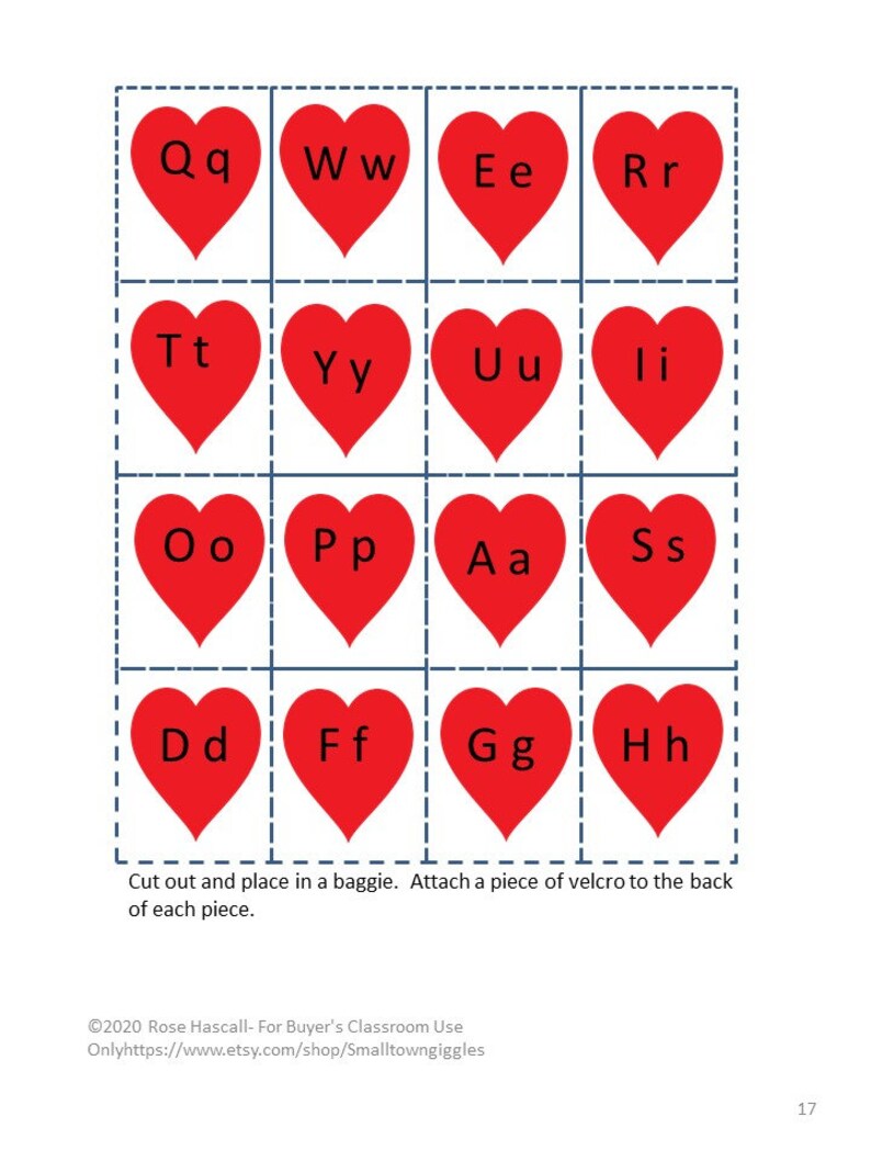 Preschool File Folder, Valentine Activities,special Education ...