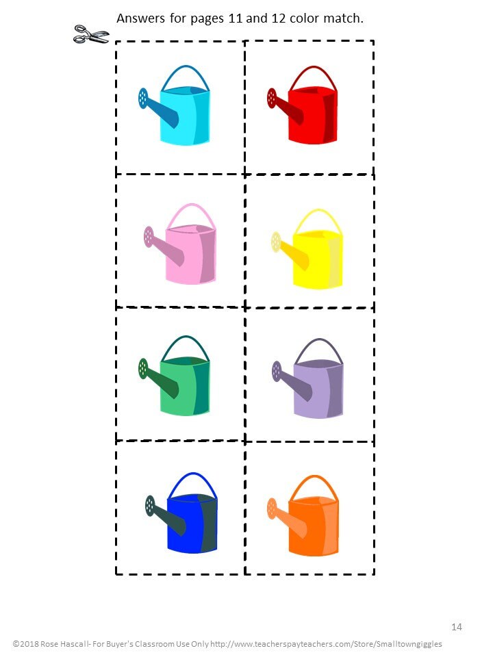 Growing Vegetable Soup Cut and Paste Activities Digital Download ...