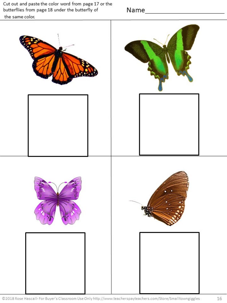 Amazing Matilda, A Monarch Tale, Butterfly, Cut and Paste, Mazes, P-K ...