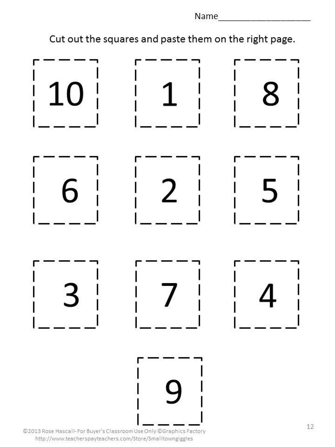 Teaching Materials, Instant Printable, Back to School, Home School ...