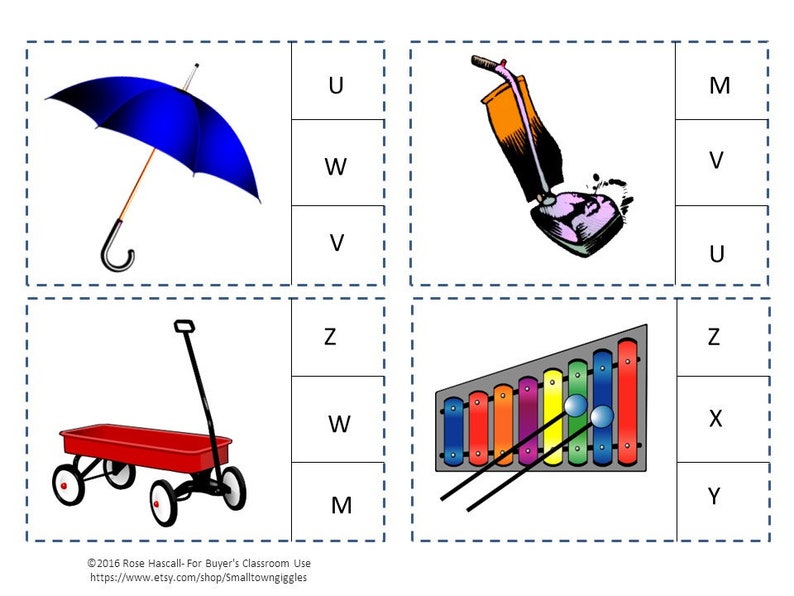 Distance Learning Alphabet Clip Cards, Special Education, ABC ...