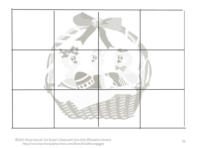Easter Cut and Paste Printable Puzzles for Centers Early Finishers ...
