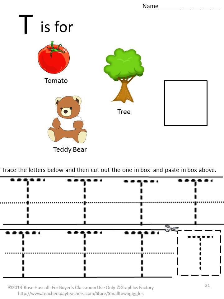 Alphabet Worksheets, Tracing Activities, Special Education, Autism ...