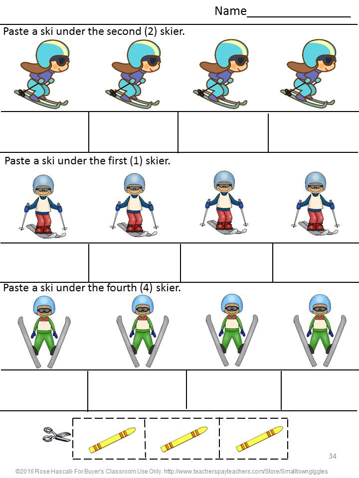 Winter Sports Math Literacy Worksheets Olympics Worksheets Digital ...