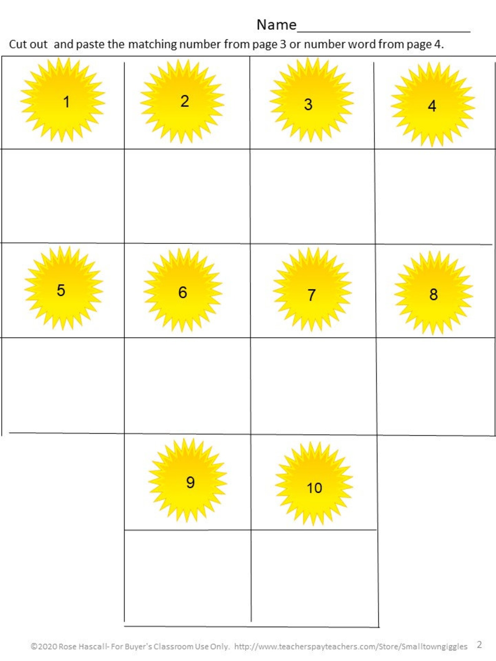 Spring Summer Math Worksheets, Distance Learning, Digital Download P.K ...