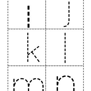 Zoo Animal Alphabet Uppercase Lowercaseletter Matching Cut and Paste ...