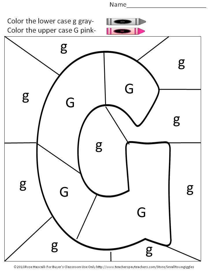 Special Education ABC Color by Code, Preschool, Kindergarten, Autism ...