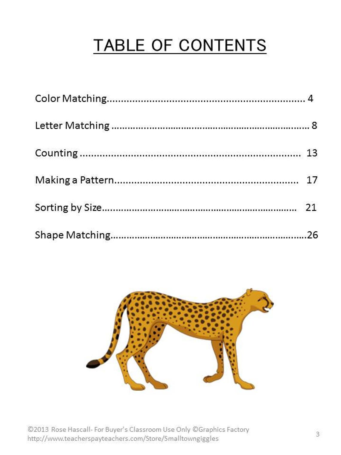 Zoo File Folder Games Fine Motor Skills Color Matching Letter Matching ...