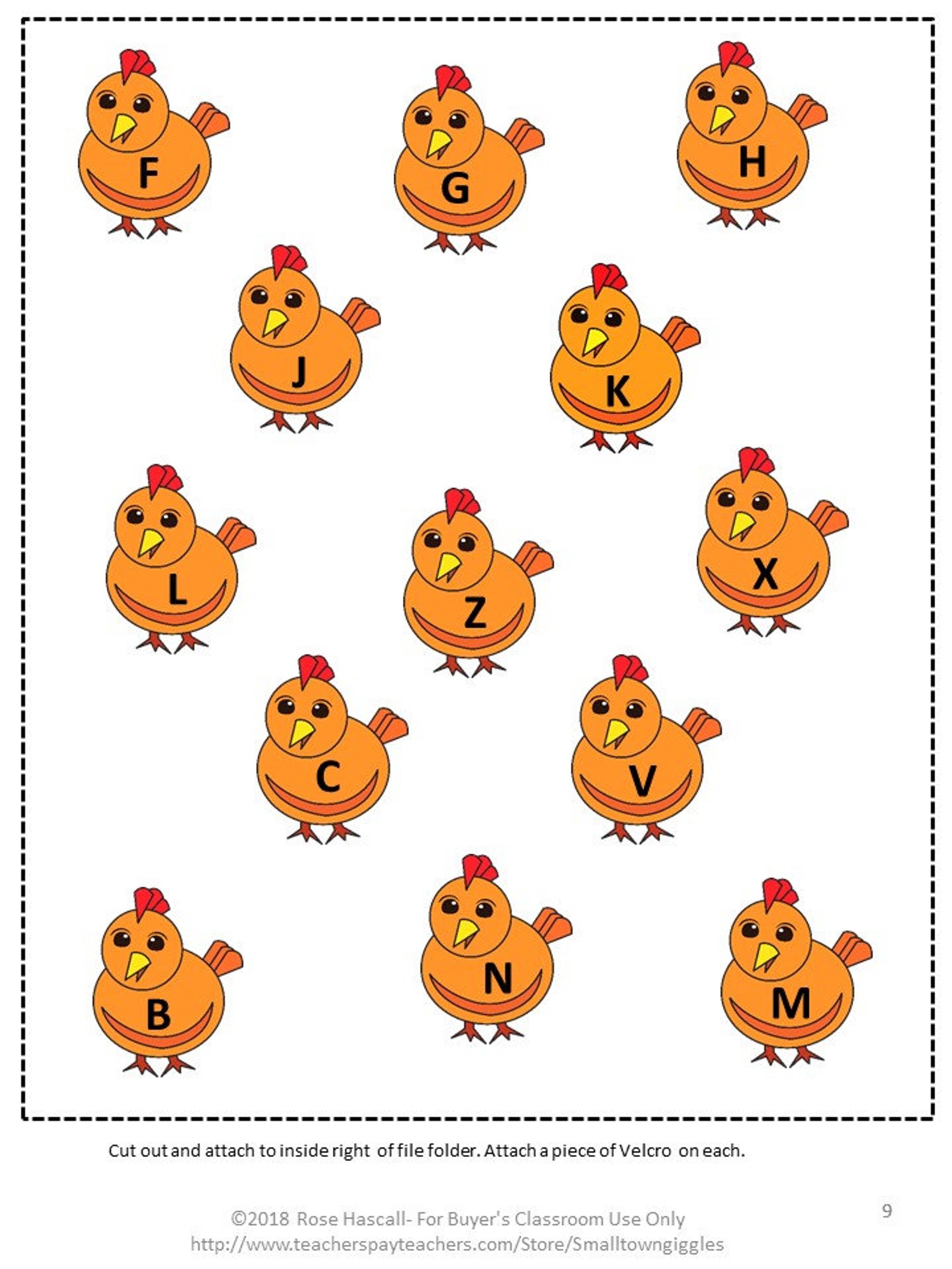 Jack and the Beanstalk File Folder Games P-K,K, Special Ed. Fine Motor ...