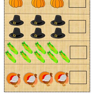 Autumn -thanksgiving Time File Folder Games PK, K, Special Education ...