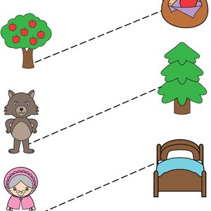 Fine Motor Skills Fairy Tales Tracing Activities P-K,K, Special ...