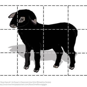 Brown Bear Brown Bear Cut and Paste Puzzles Special Education Preschool ...