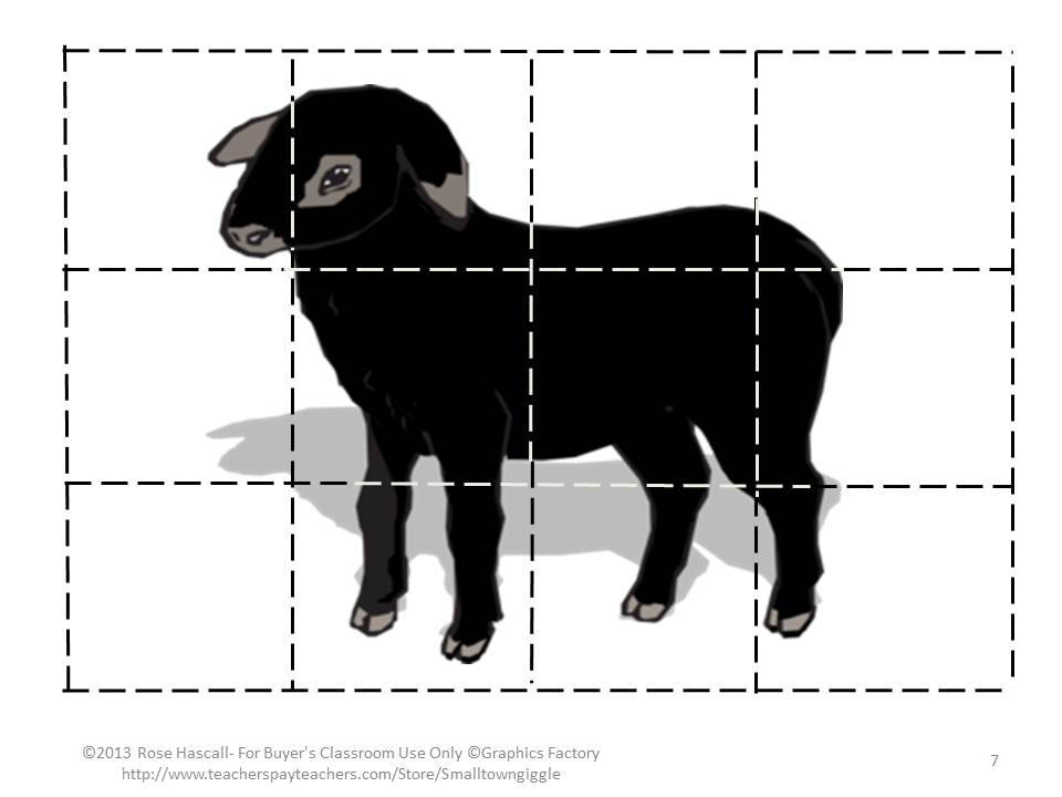 Brown Bear Brown Bear Cut and Paste Puzzles Special Education Preschool ...