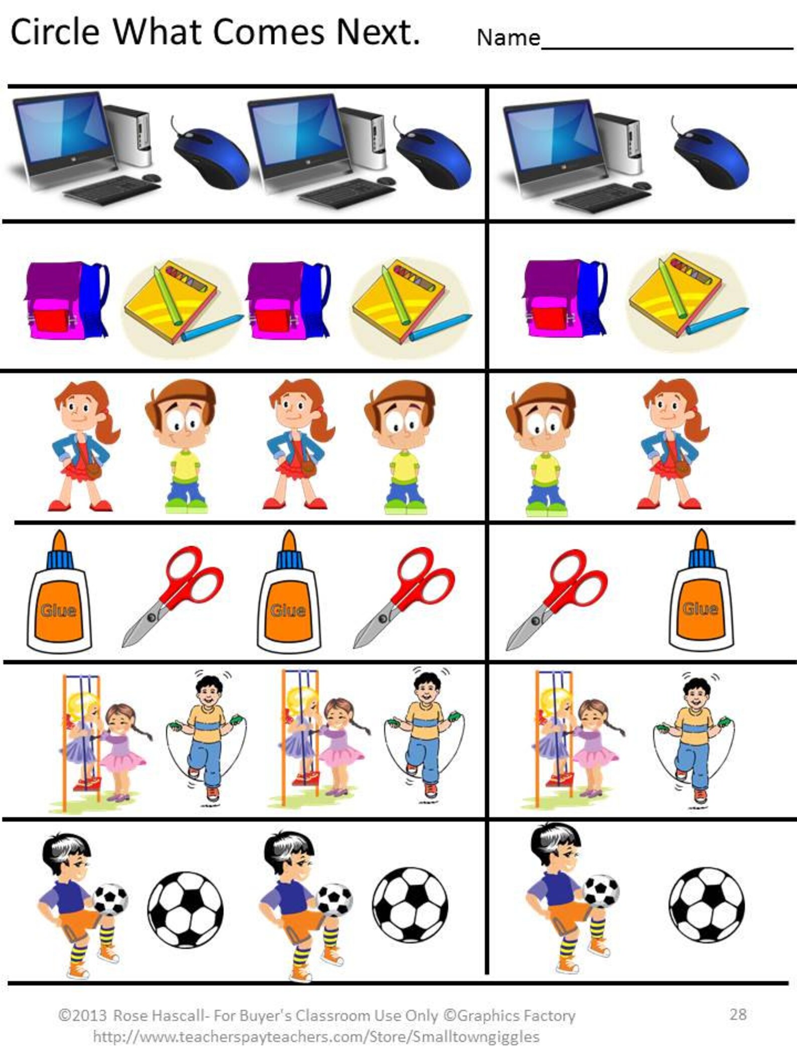 Teaching Materials, Instant Printable, Back to School, Home School, Get ...