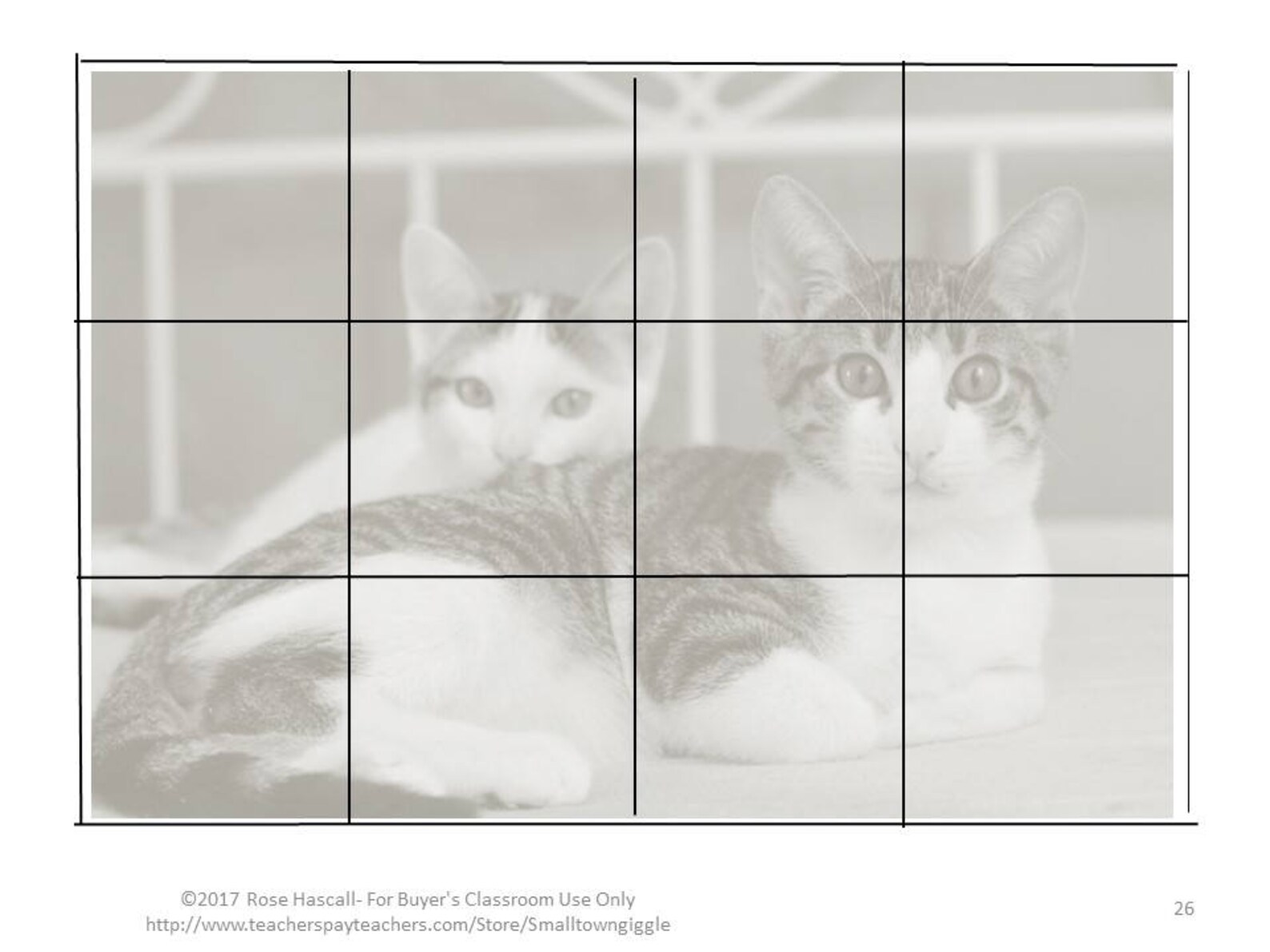 Cats and Kittens Cut and Paste Puzzles Fine Motor Skills Preschool ...