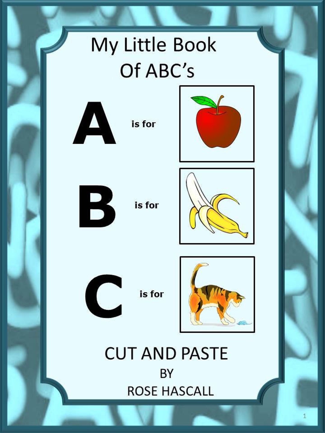 Distance Learning ABC Picture Book, Alphabet Book Preschool ...