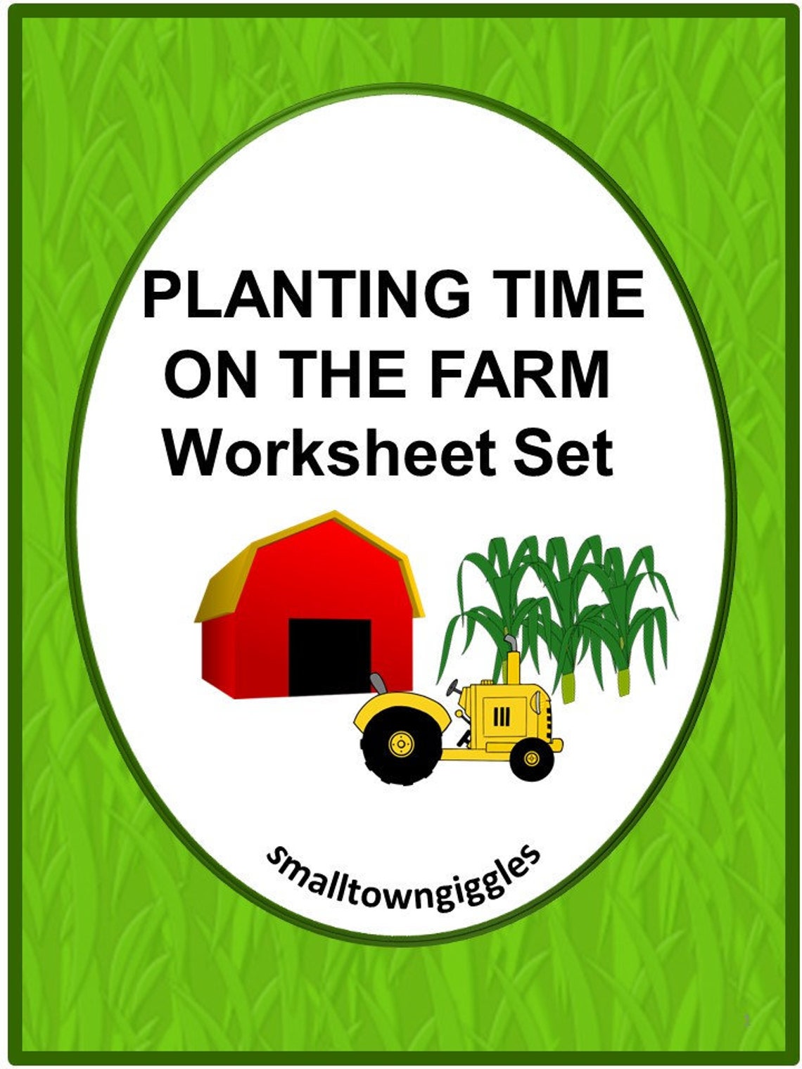 Teaching Materials, Instant Printable, Home School, Planting Time on ...