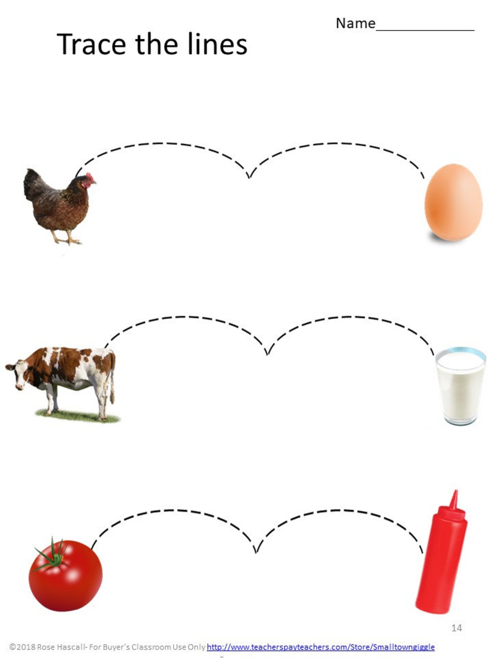 Summer Fun Tracing Activities Digital Download, Printable Worksheets ...