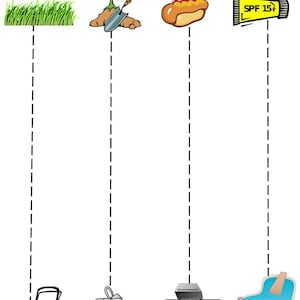 Summer Fun Tracing Activities Digital Download, Printable Worksheets ...
