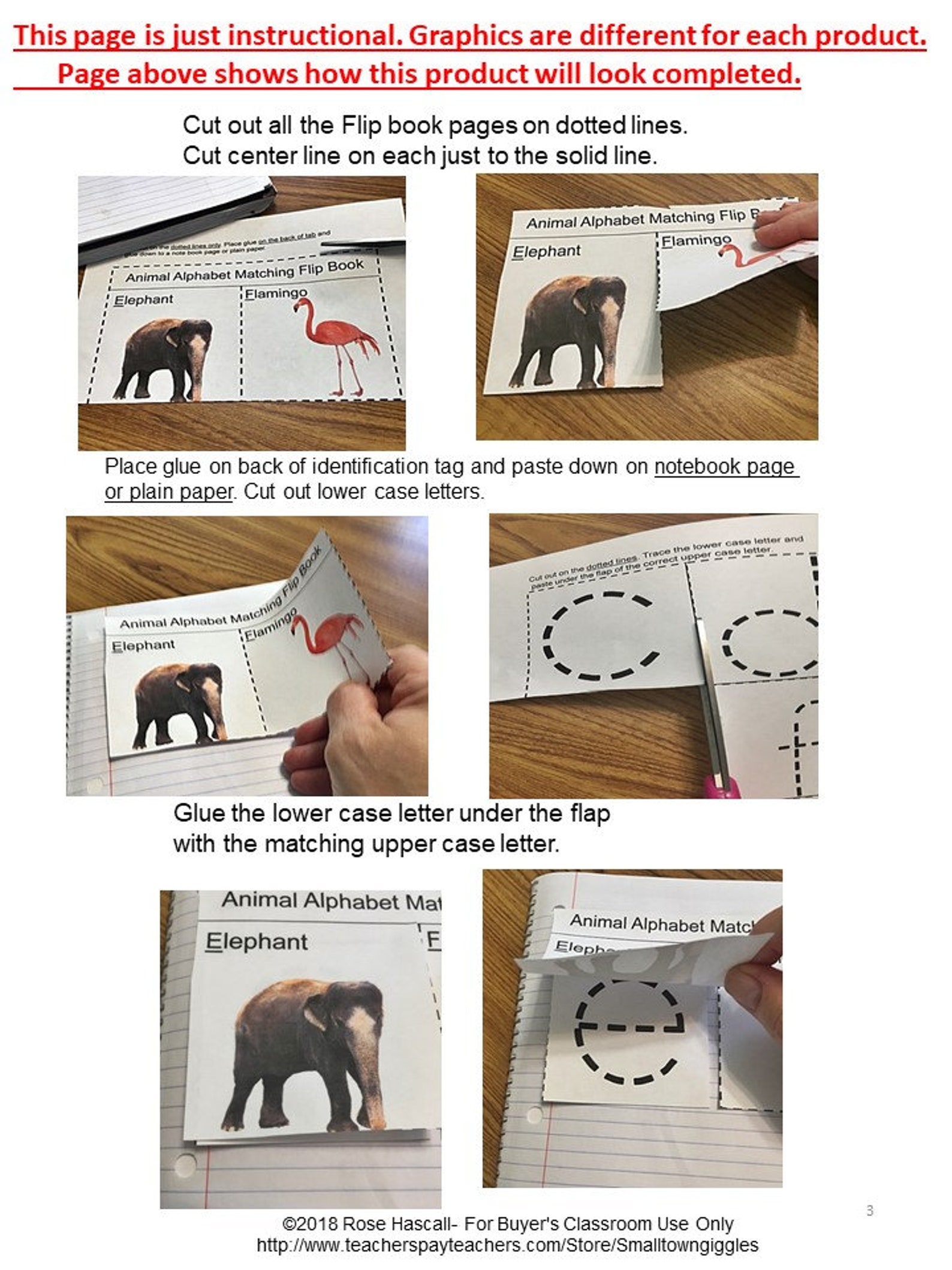 Fall Counting Pumpkins Interactive Cut and Paste Notebook Flip Book ...